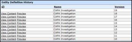 Accessing Entity History